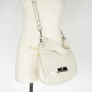 Coach | Bags | Coach Kristin 6931 Creamivory Leather Hobo Bag 2way ...